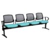 MA Dyno 60 Fabric Upholstered Seat and Mesh Back Beam Seating – Office Table Chair